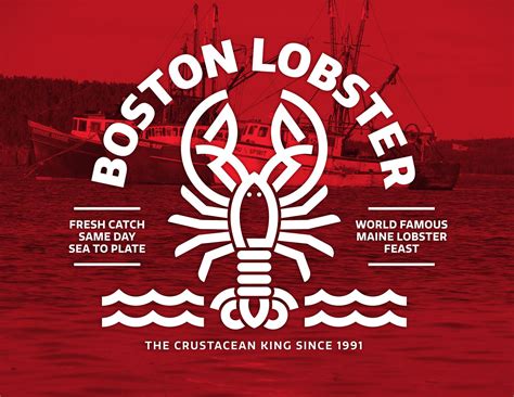 Boston Lobster Logo Design Shop Logo Design Festival Logo