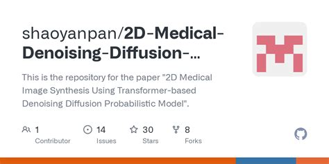 Github Shaoyanpan2d Medical Denoising Diffusion Probabilistic Model