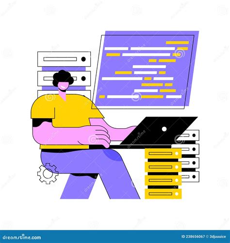 Big Data Programming Abstract Concept Vector Illustration Stock Vector Illustration Of Modern