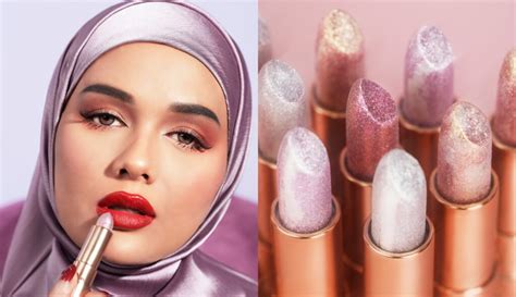 Kilauan Gincu Glitter Halal Dengan Teknologi Warna Jepun Kosmo Digital