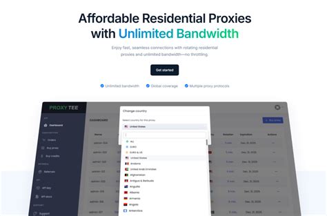 What Is Unlimited Residential Proxy