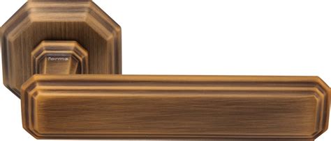 Forme (Италия) Дверная ручка Forme мод. Themis 217RAT (матовая бронза ...
