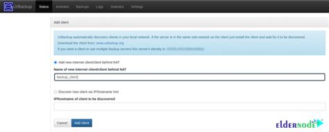 how to setup and configure urbackup on ubuntu 20 10