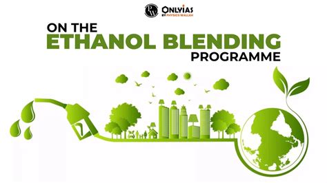 On The Ethanol Blending Programme Pwonlyias