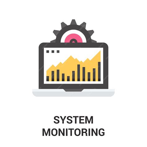 Premium Vector System Monitoring Icon