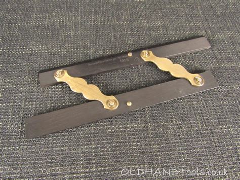 Dargue Brothers 6 Inch Ebony Parallel Rule Dated 1918 Sold