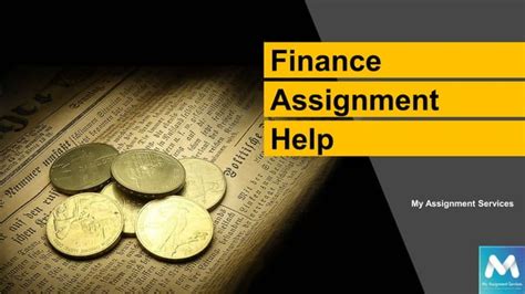 Finance Assignment Help Pptx