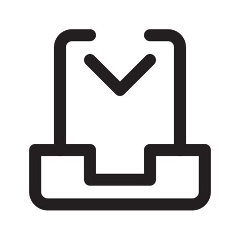 Inbox Mail User Interface And Gesture Icons