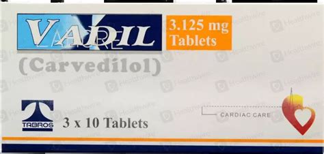 Vadil 3125mg 30 Tablets Price In Pakistan Uses Dosage Side Effects