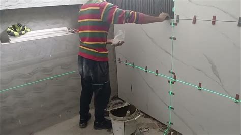 How To Install Bathroom Wall Tile For Beginners 24x48 Porcelain Tile