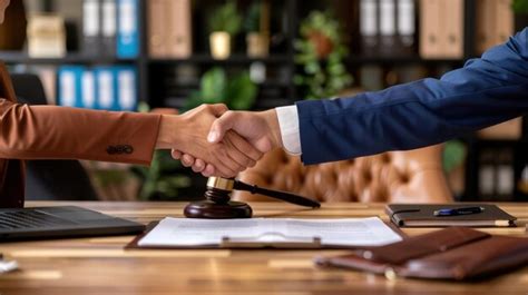 The Professional Handshake Agreement Premium Ai Generated Image