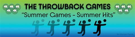 Throwback Games Summer Hits Throwback Nation Radio