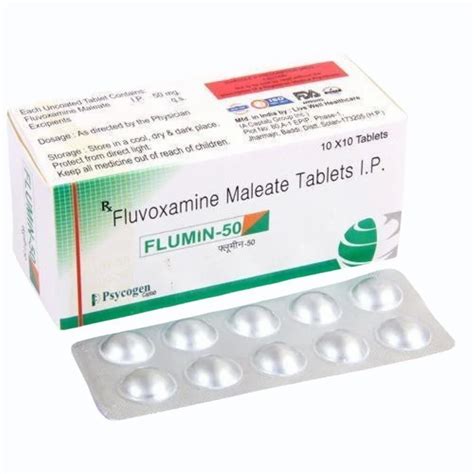 Flumin 50mg Tablet At ₹ 90strip Luvox In Nagpur Id 2856557612797