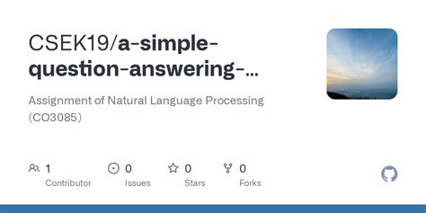 github csek19 a simple question answering system for domestic flights