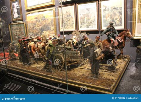 Hisart World S First And Only Living History Museum Diorama Editorial