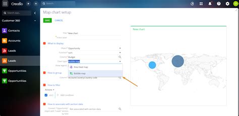 Map Widget For Creatio Not Showing As A Chart Type Community Creatio