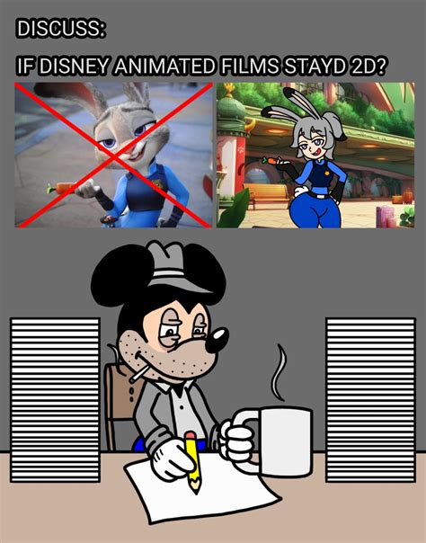 Discuss If Disney Animated Films Stayed 2d By Eltonproductions On