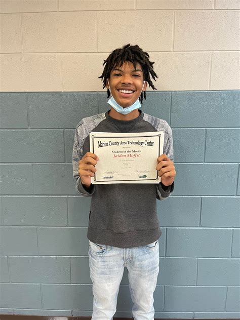 Congratulations To Our Marion Co Area Technology Center