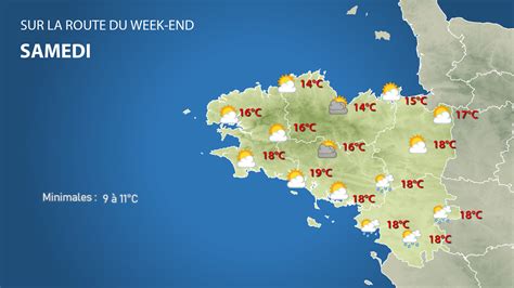 Sur La Route Du Week End La Météo Pour Les Journées Du 13 Et Du 14 Mai