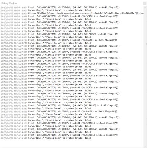 scrolllock is enabling and disabling automatically · issue 321