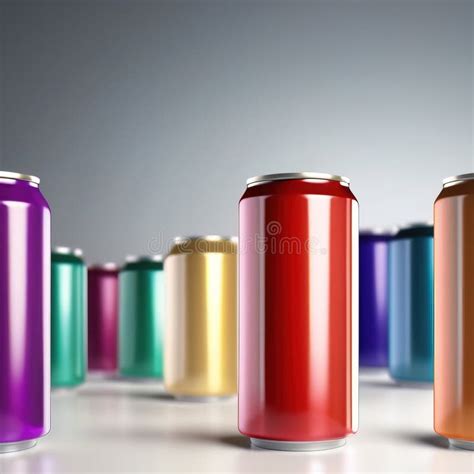 Soda Drink Or Beer Can Metail Container For Liquids Generic Blank