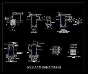 Catch Basin Standard Details Cad Template Dwg Cad Templates