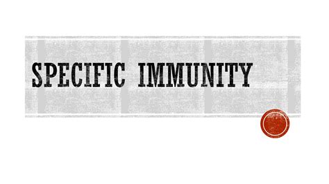 Specific Immunity Immunology And Immunotechnology Pdf