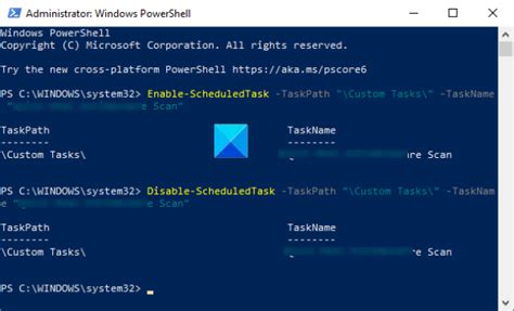 How To Enable Or Disable Scheduled Task In Windows 1110