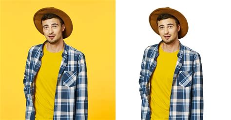 Removing Background Color Retouching Labs