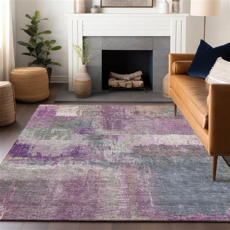Addison Rugs Machine Washable Indoor Outdoor Abstract Contemporary