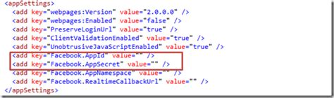 Deploying Your First Facebook App On Azure Using ASP NET MVC Facebook Template NET Blog