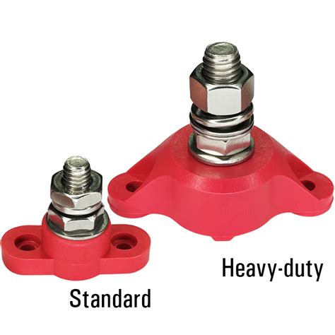 Single Post Heavy Duty Junction Block 12 Post Red Rgj Single Post Heavy Duty Junction Block 12 Post Red Rgj