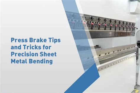Press Brake Vs Brake Press Understanding The Correct Terminology Cnhawe
