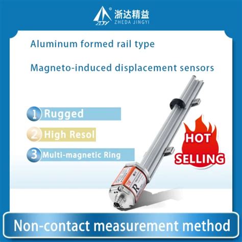 Tec Magnetostrictive Linear Displacement Sensor Linear Position Transducer Grating Ruler With CE