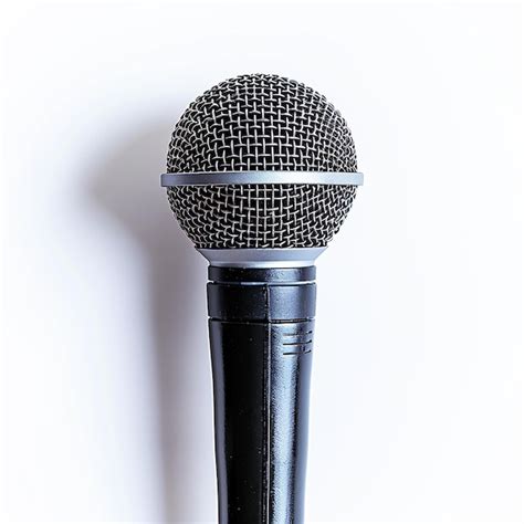 Premium Photo Wireless Microphone Isolated Vector