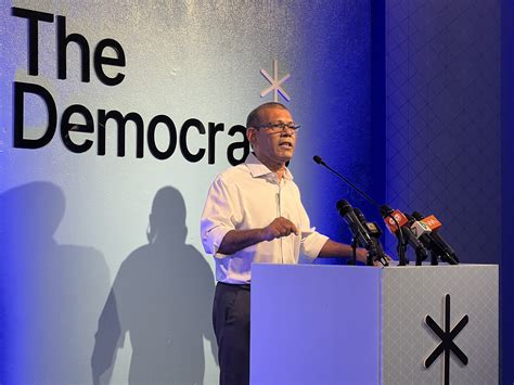 Govt Which Im In Will Not Steal From The People Nasheed The Times Of Addu