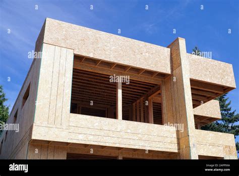 The House Under Constructionoriented Strand Board Osb The Most