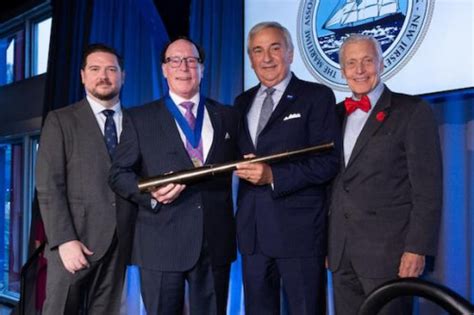 Kellaway Honored With International Maritime Hall Of Fame Award Ajotcom