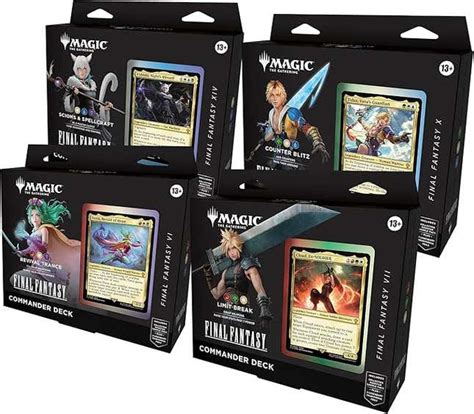 Magic The Gathering X Final Fantasy Everything To Know