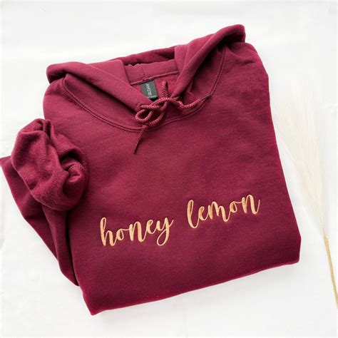 Custom Embroidered Sweatshirt Custom Text Hoodie Personalized
