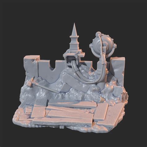 🫡 Mud Trench System・ Stl File For 3d Printing・cults