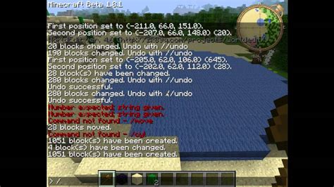 Como Usar World Edit Minecraft YouTube