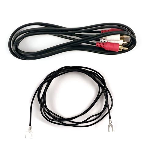 Technics Replacement Turntable Rca Cable Ground Wire Set Taq0036
