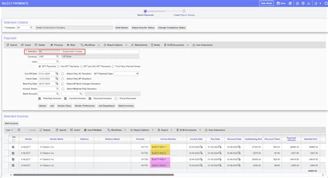 Handling Credit Invoices