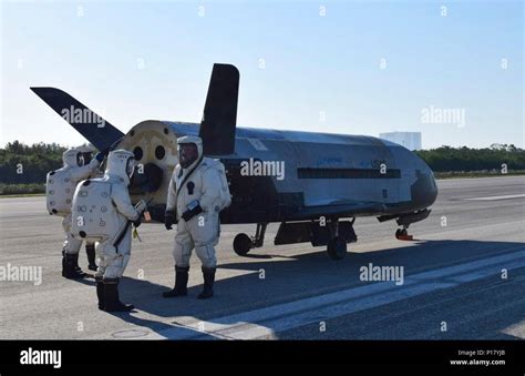 The Us Air Force X 37b Orbital Test Vehicle 4 Landed At Nasas