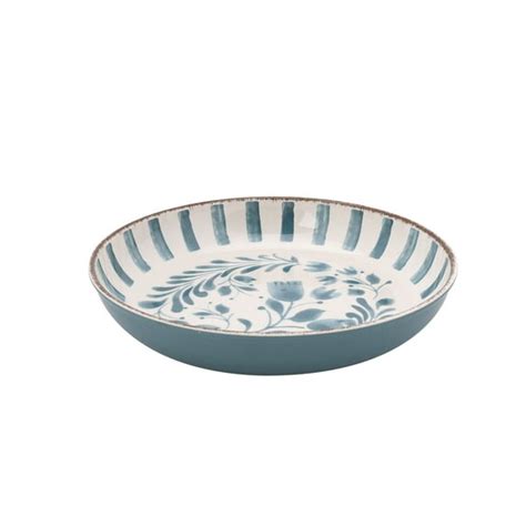 Better Homes And Gardens Bamboo Melamine Dinner Bowl Blue Durable