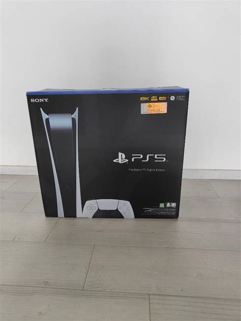 Ps5 box PlayStation 5 digital, Video Gaming, Video Game Consoles ...