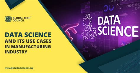 Data Science And Its Use Cases In The Manufacturing Industry