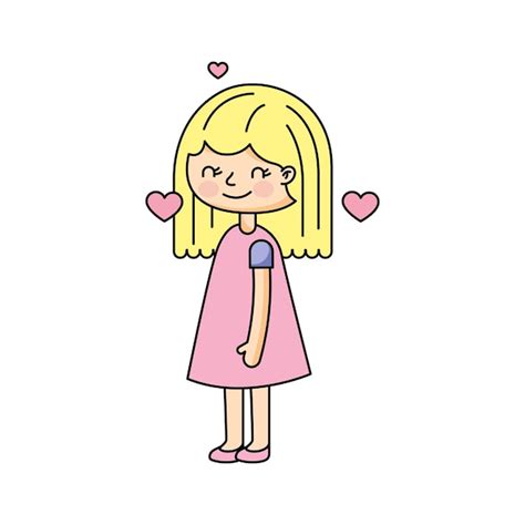 Blushing Girl Cartoon At Roger Hughes Blog
