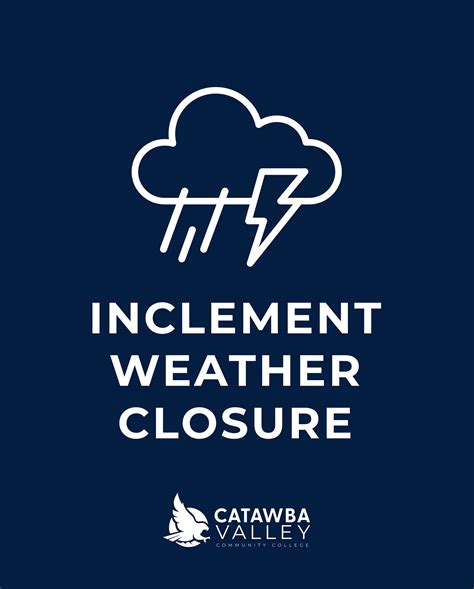 Catawba Valley Community College ‼️🌨️due To Inclement Weather All Cvcc Campus Locations Will